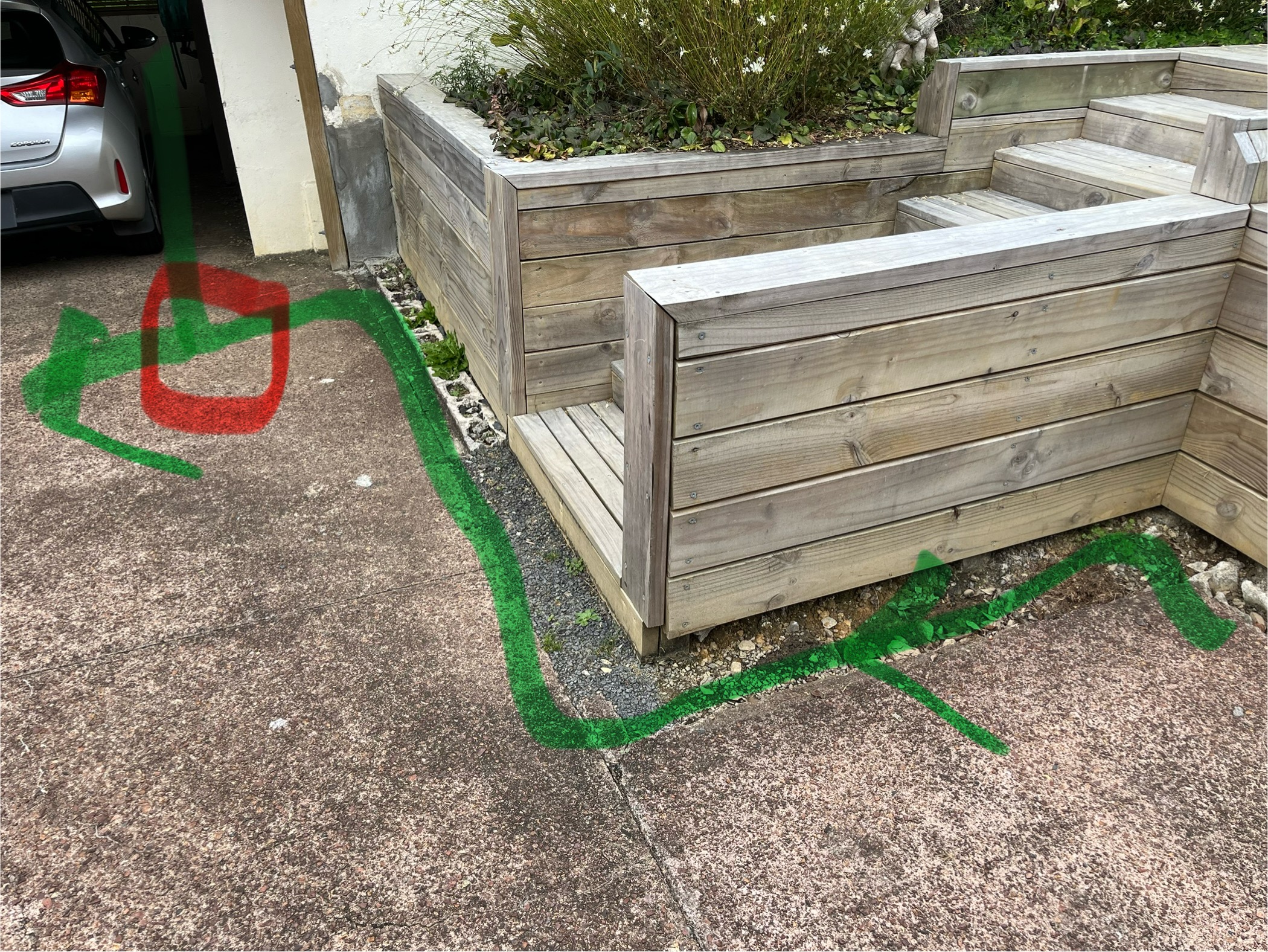 Driveway SW drainage | NoCowboys